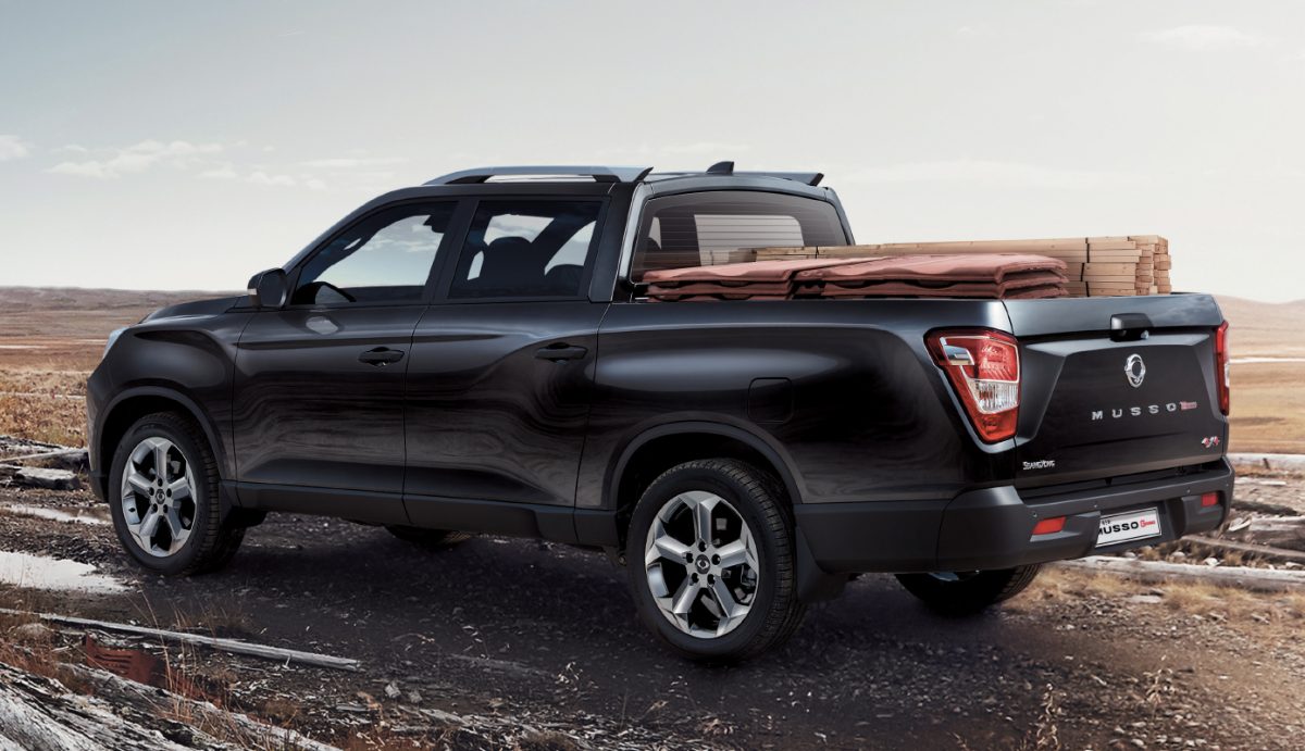 The New Musso pickup truck - SsangYong Singapore offroad, commercial ...