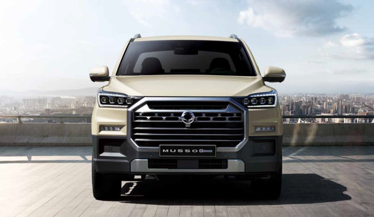 The New Musso pickup truck - SsangYong Singapore offroad, commercial ...