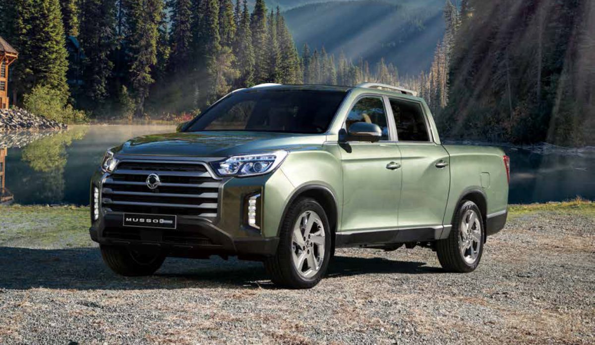 The New Musso pickup truck - SsangYong Singapore offroad, commercial ...
